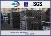 China TUV Oxide Black Forging 4 Holes 50# Joint Bar Fishplates In Railway Tracks for sale