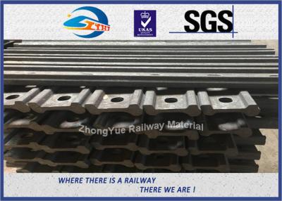 China 4 Holes / 6 Holes Railway Fish Plate Joint Bar Fish Plates In Railway Track for sale