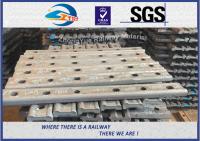 China 4 Holes / 6 Holes Railway Fish Plate Joint Bar Fish Plates In Railway Track for sale
