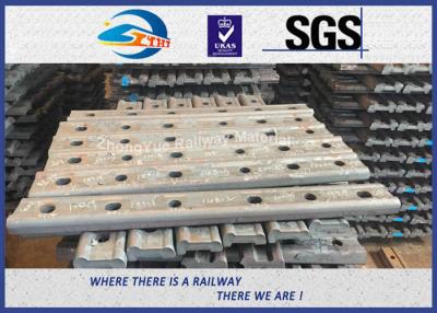 China Color Painting High Tensile Railway Fish Plate Railroad Joint Bar For UIC 60 Rail UIC864-4 for sale