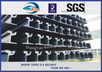 China Grooved Rail Railroad Steel Rail Standard BS EN 14811:2006 59R1 59R2 60R1 60R2 for sale