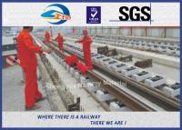 China Grooved Rail Railroad Steel Rail Standard BS EN 14811:2006 59R1 59R2 60R1 60R2 for sale