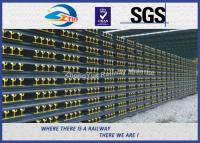 China Grooved Rail Railroad Steel Rail Standard BS EN 14811:2006 59R1 59R2 60R1 60R2 for sale