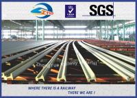 China High Quality GB Standard P43KG GB43 Railway Steel Rail According GB2585-2007 for sale