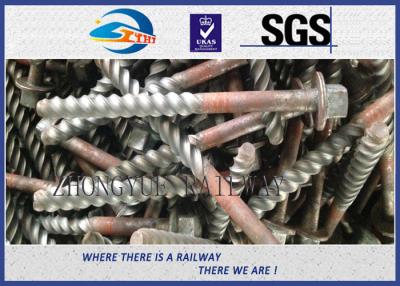 China ASTM Standard Boat Spikes / Spiral Spike With Q235 35# 45# Material 414Mpa for sale