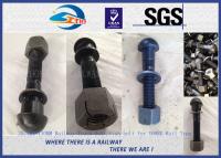 China Fastening Part HS26 / HS32 Railway Bolt Double - Head Screws With Golden Colors for sale