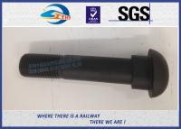 China Railroad Track Bolts Fish Bolts 24 * 145mm 45# Grade 8.8 With Black Oxide for sale