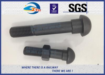 China Railway Track Fasteners Railroad Bolts Railway Track Fittings 45# Grade 8.8 for sale
