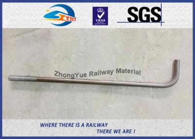 China Hot Forging Anchor Railway Bolt DIN ASTM Standard L Bolt J Bolt Y Bolt for sale