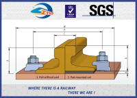China High Tensile Forging Crane Rail Clips Galvanized ASTM BS DIN Standard for sale