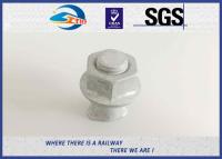 China Hot Dip Galvanized Railway Bolt for 9116 Rail Clip , T Anchor Bolts M16 M20 M22 for sale
