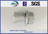 China Hot Dip Galvanized Railway Bolt for 9116 Rail Clip , T Anchor Bolts M16 M20 M22 for sale