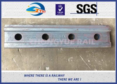 China BS80A ASTM and DIN Railroad Joint Bars Railway Fish Plate With 4 Hole , 6 Hole for sale