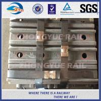 China BS80A ASTM and DIN Railroad Joint Bars Railway Fish Plate With 4 Hole , 6 Hole for sale