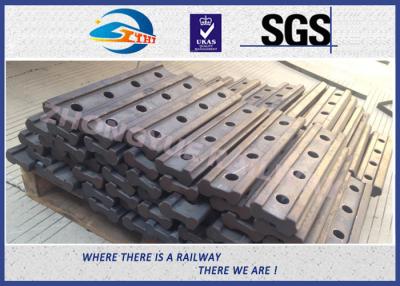 China 4 Holes BS80A Railway Fish Plate Rail Joint Bars steel fish plates With Plain Colors for sale
