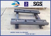 China 4 Holes BS80A Railway Fish Plate Rail Joint Bars steel fish plates With Plain Colors for sale