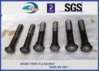 China Railroad Track Bolts Fish Bolts hexagon head bolt for railway fastening system for sale