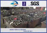 China Q235 40Cr HS26 / HS32 Railway Bolt Track Bolts With Bitumen / Dacromet for sale