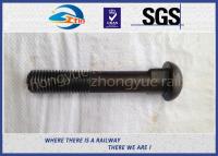 China Q235 40Cr HS26 / HS32 Railway Bolt Track Bolts With Bitumen / Dacromet for sale