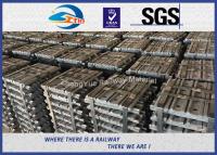 China High Tensile Railway Fish Plate For BS80A Steel Rail British Standard BS47-1 Joint Bar 45# for sale