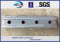 China High Tensile Railway Fish Plate For BS80A Steel Rail British Standard BS47-1 Joint Bar 45# for sale