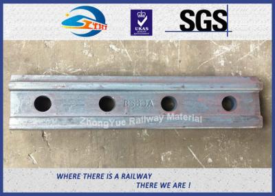 China High Tensile Railway Fish Plate For BS80A Steel Rail British Standard BS47-1 Joint Bar 45# for sale