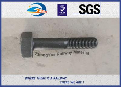 China High Tensile Railway Square Bolt DIN ASTM Standard M20 M22 M24 M30 Steel Bolts for sale