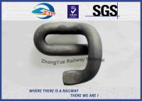 China Baseplates with elastic rail clip type e-Clip, rail pads and baseplate pads for sale