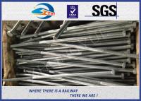 China Hot Dip ZincDIN933 Railway Structural Bolt 24x900mm 45# With Nut for sale