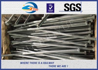 China Hot Dip ZincDIN933 Railway Structural Bolt 24x900mm 45# With Nut for sale