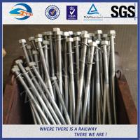 China Hot Dip ZincDIN933 Railway Structural Bolt 24x900mm 45# With Nut for sale