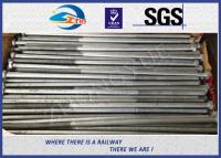 China Customized High Strength Hex Bolts Railway Bolt With Nuts / Washers for sale