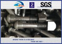 China Grade 8.8 Bridge / Railway Bolt Fish Bolts For Fasten Rail Joints for sale