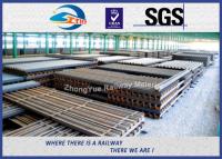 China U Shape Z Shape Sheet Pile Steel Crane Rail GB JIS UIC Standard for sale