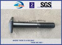 China Railway Square Flat Bolt DIN ASTM Standard M20 M22 M24 M30 Railway Bolt for sale