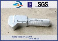 China High Tensile Railway Hot Forged Special Stud Bolt For Construction M20 M22 M24 M30 Customized for sale