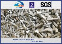 China High Tensile Railway Hot Forged Special Stud Bolt For Construction M20 M22 M24 M30 Customized for sale