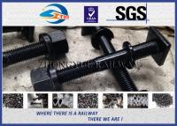 China Square Head Railway Square Bolt Nuts And Washer With Grade 10.9 Material for sale