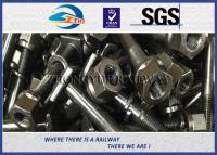 China Square Head Railway Bolts With Oiled / Black Oxide BSW7/8''X150mm for sale