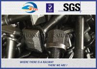 China 5.6 grade Railway Square Head Bolt & Screw With Plain / HDG treatment for sale