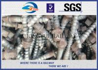China Track Hex Head Railway Sleeper Screws , Square Head Screw Spike for sale