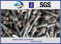 China Oxide Black 4.6 Grade Railway Ss Series Sleeper Screw Spike With 35# Steel Material for sale