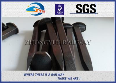 China AREMA 4.8 Grade Dog Railroad Track Spikes With Plain Finished for sale