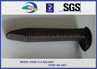 China Plain Finished Q235 Railroad Track Spikes Rail Screw Dog Spike For Rail Fastening System​ for sale