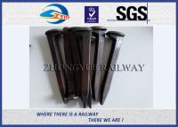 China Railroad Track Spikes Rail Dog Spikes used to fasten rails in a railway system for sale