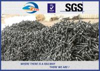 China Lag Screw Tirafondos Tipo A0 23x105mm B0 23x125mm Railway Sleeper Screw Spike for sale