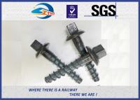 China Tirafondos Tipo B0 23x125mm Railway Sleeper Screw Spike for sale