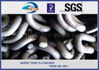 China E shape rail clamps railroad elastic clips for railway fastening system for sale