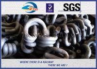 China E shape rail clamps railroad elastic clips for railway fastening system for sale