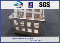 China Baseplates with elastic rail clip type e-Clip, rail pads and baseplate pads for sale